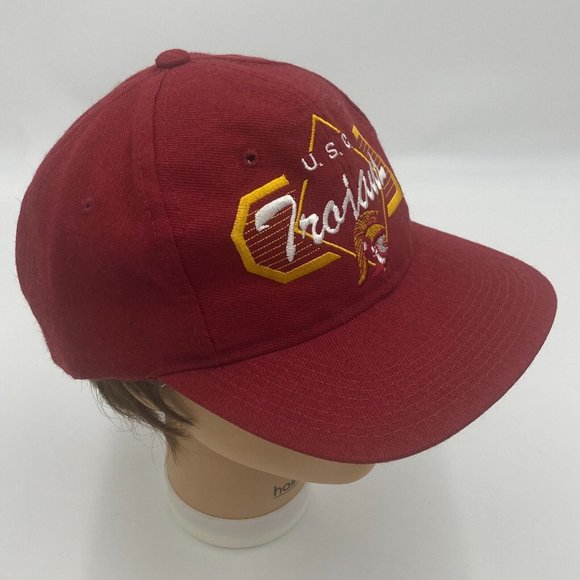Top of the World | Accessories | Vintage Usc Trojans Snapback Hat Red ...